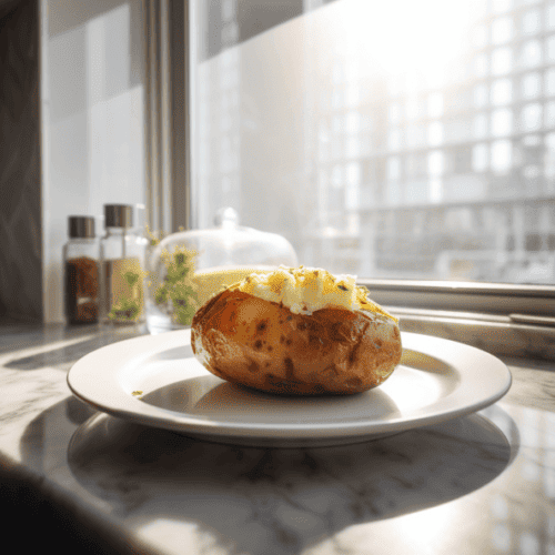 Slik kan du lage bakt potet i mikro - Enkelt og deilig